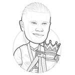 16+ Erling Haaland Coloring Pages Unique | Free Printables