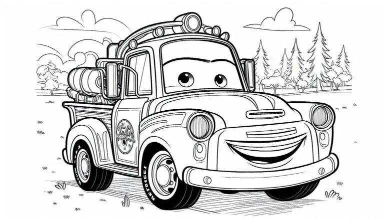 15 Cars Coloring Pages Unique | Free Download And Print