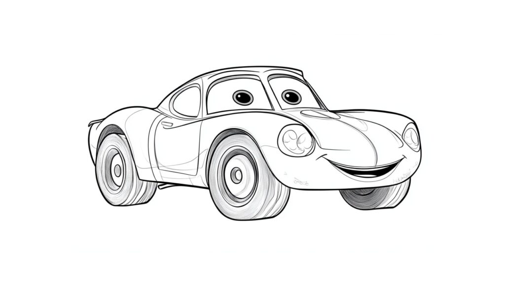 15 Cars Kleurplaat Unieke | Download En Print
