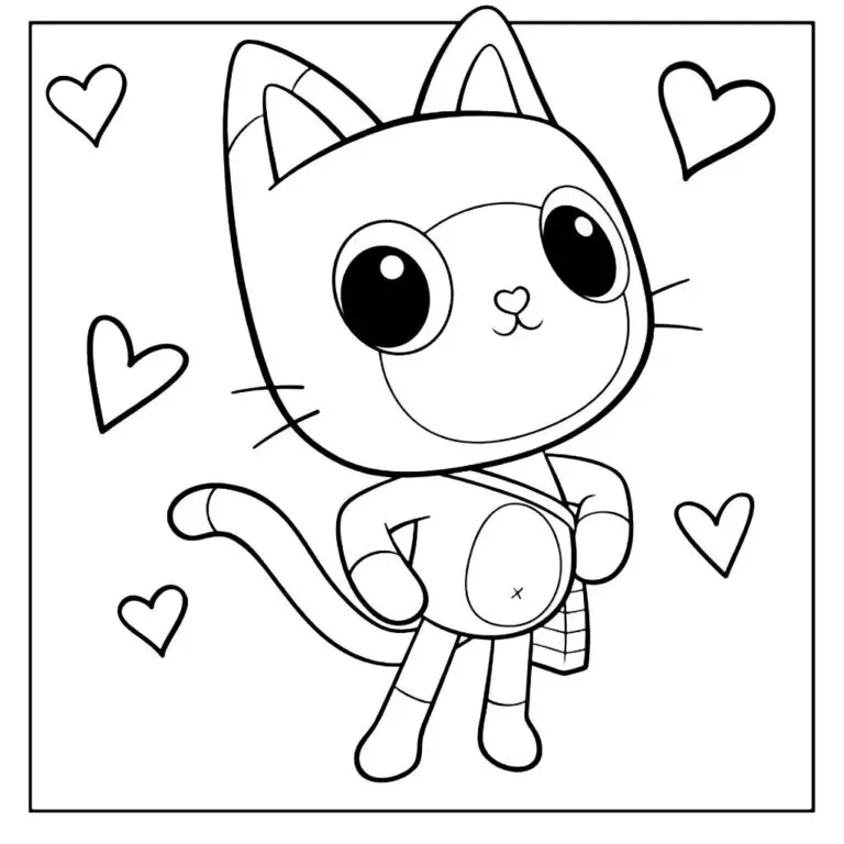 10+ Gabby's Dollhouse da colorare unico e stampare PDF