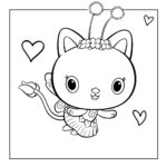 10+ Desenhos Gabby's Dollhouse para colorir e imprimir PDF