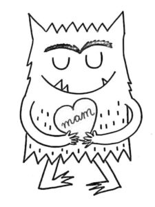 30+ The Colour Monster Coloring Pages For Kids | Kleur-v-Kind