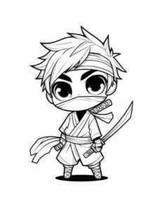 37+ Ninja Coloring Pages For Kids | Free Printables