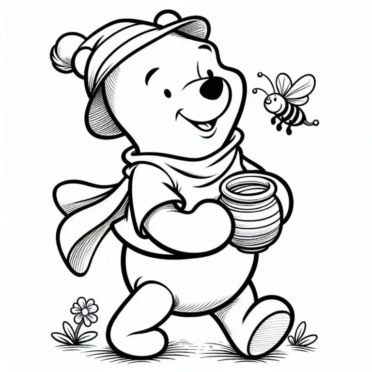 66 Winnie the Pooh Ausmalbilder kostenlos zum ausdrucken PDF