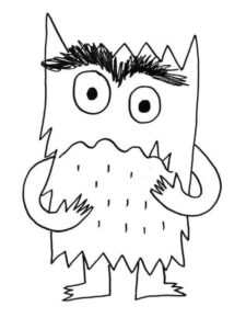 30+ The Colour Monster Coloring Pages For Kids | Kleur-v-Kind