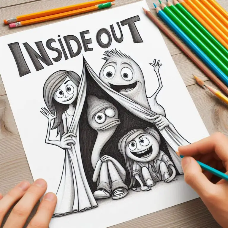 Dibujos de Inside Out para colorear | dibujos para imprimir
