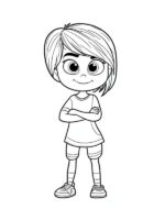 Inside Out da colorare unico e stampare PDF gratuita