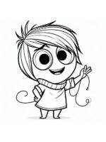 Inside Out da colorare unico e stampare PDF gratuita