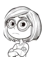 Inside Out da colorare unico e stampare PDF gratuita