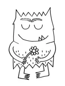30+ The Colour Monster Coloring Pages For Kids | Kleur-v-Kind