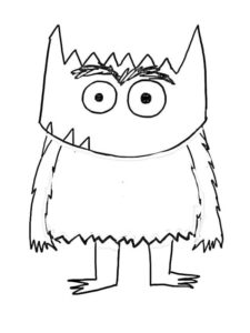 30+ The Colour Monster Coloring Pages For Kids | Kleur-v-Kind