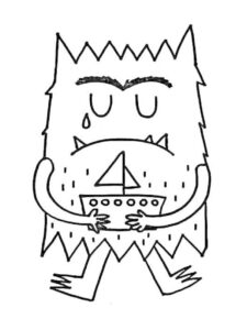 30+ The Colour Monster Coloring Pages For Kids | Kleur-v-Kind