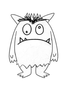 30+ The Colour Monster Coloring Pages For Kids | Kleur-v-Kind