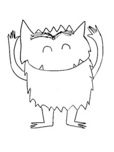 30+ The Colour Monster Coloring Pages For Kids | Kleur-v-Kind