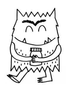 30+ The Colour Monster Coloring Pages For Kids | Kleur-v-Kind