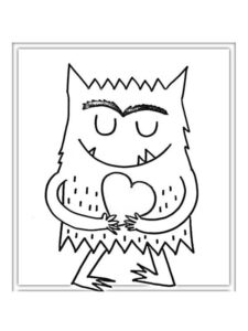 30+ The Colour Monster Coloring Pages For Kids | Kleur-v-Kind