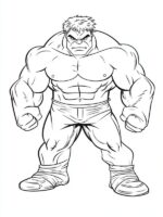 Mais de 28 páginas para colorir do Hulk exclusivo | Download E imprimir