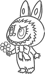 80+ Labubu da colorare unico e stampare PDF gratuita