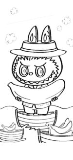 80+ Mewarnai Labubu untuk anak-anak (gambar untuk dicetak)