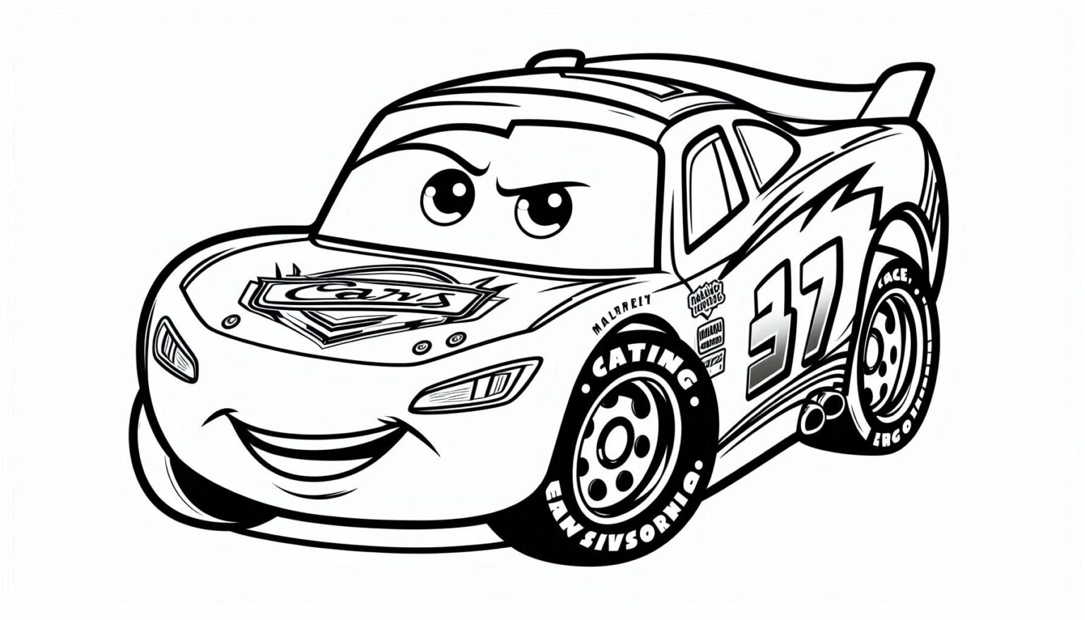 15 Cars de colorat pentru copii gratuit (Desene imprimabile)