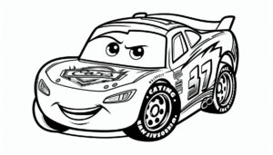 15 Cars boyama sayfası ücretsiz PDF yazdırmak