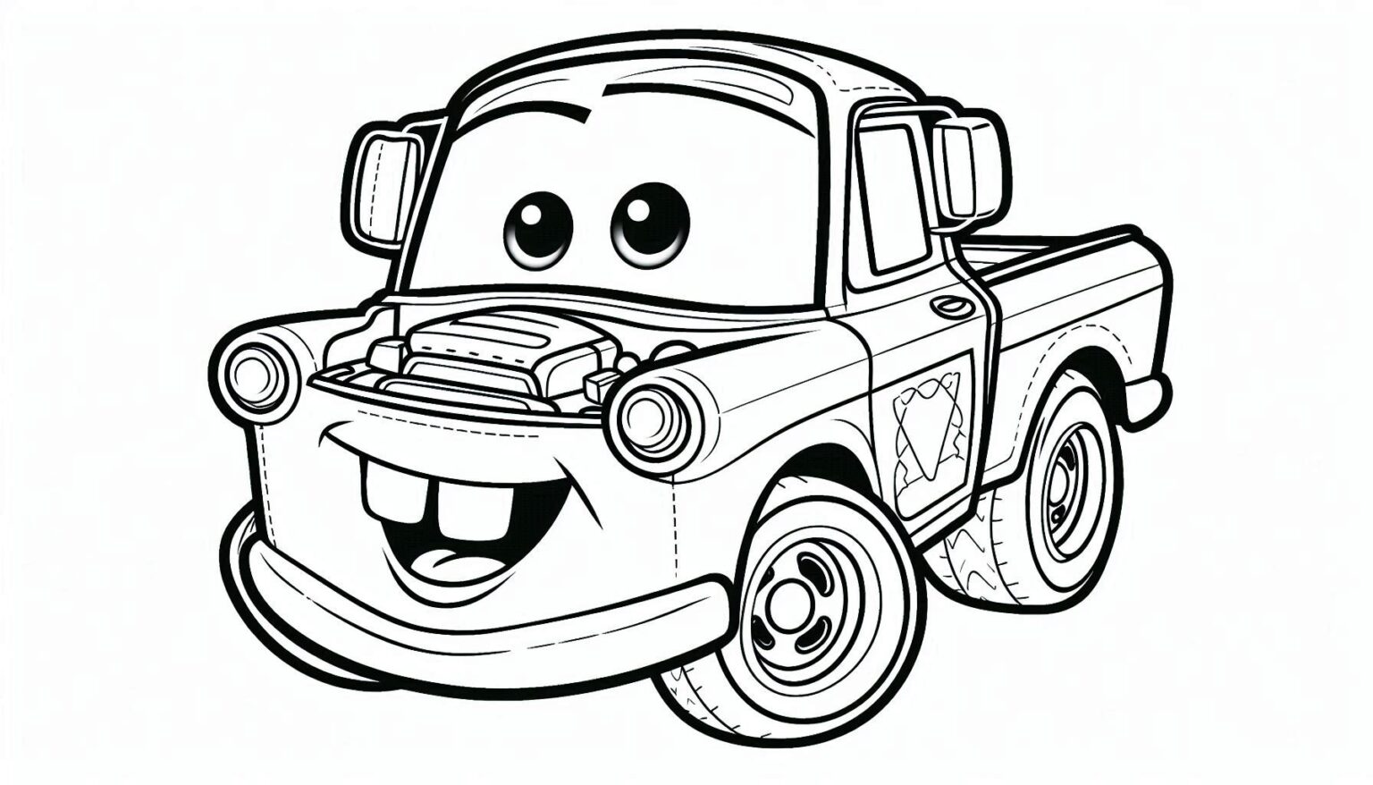 15 Cars de colorat pentru copii gratuit (Desene imprimabile)