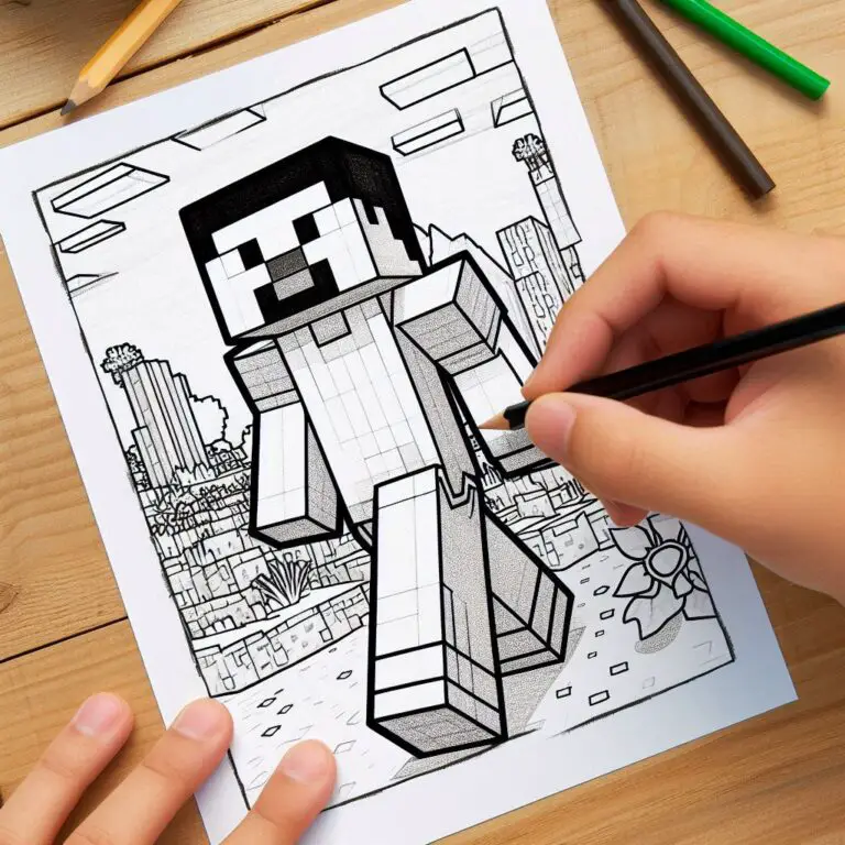 69+ Minecraft coloring pages unique | Free Printables