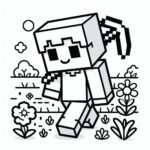 66 Minecraft Tegninger Farvelægning Printbar gratis PDF