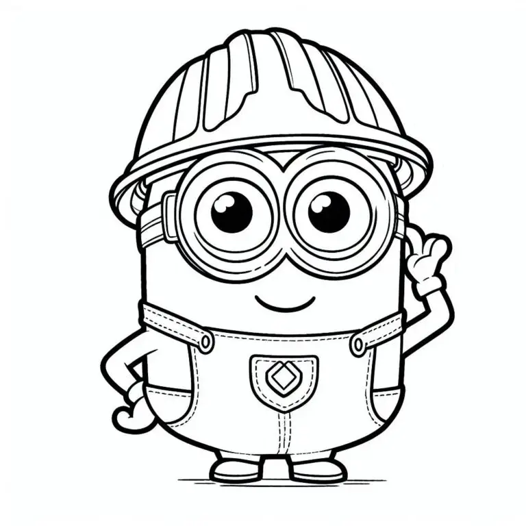 73+ Desenhos Minions para colorir e imprimir PDF gratis