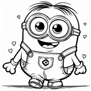 70+ Minions Coloring Pages Unique | Free Printables