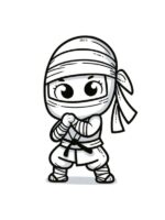 37+ Coloriage Ninja pour les enfants | Dessins à imprimer