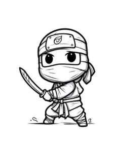 34+ Ninja Coloring Pages For Kids | Free Printables