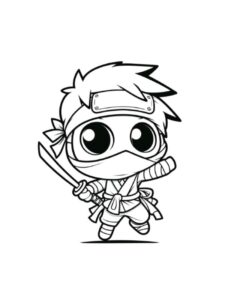 28+ Ninja Coloring Pages For Kids | Free Printables