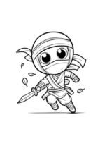 28+ Coloriage Ninja pour les enfants | Dessins à imprimer