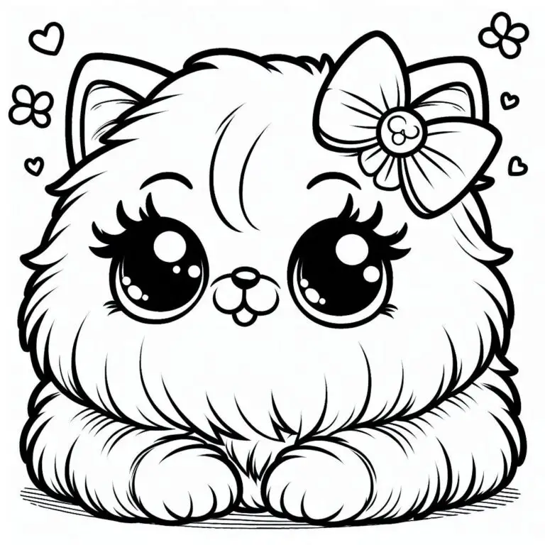 72 Gatto da colorare unico e stampare PDF gratuita