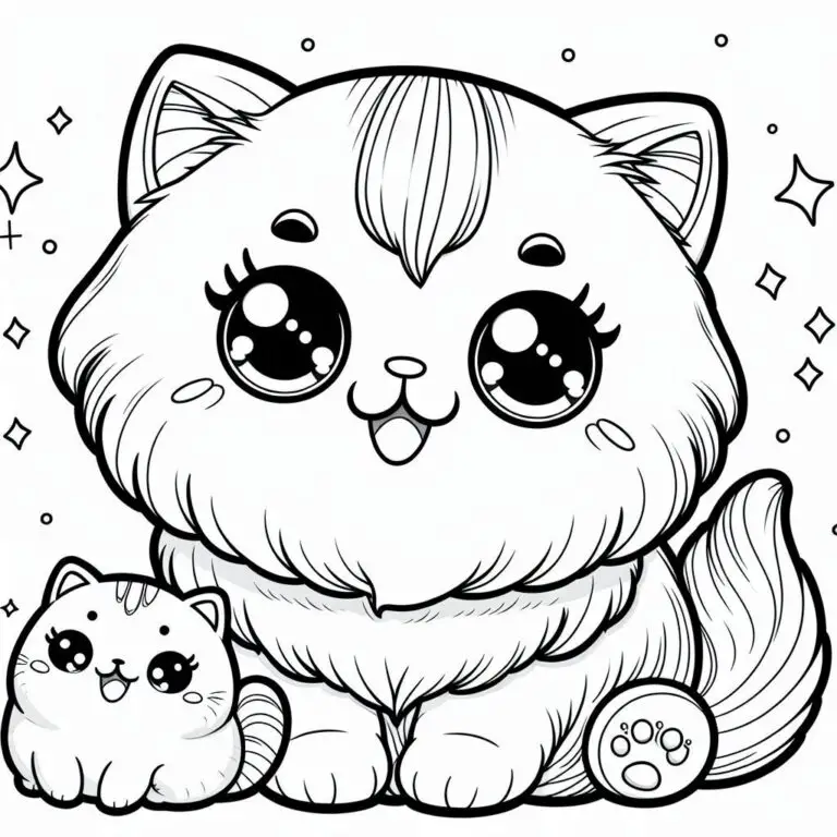 72 Pаскраска Кот распечатать бесплатно
