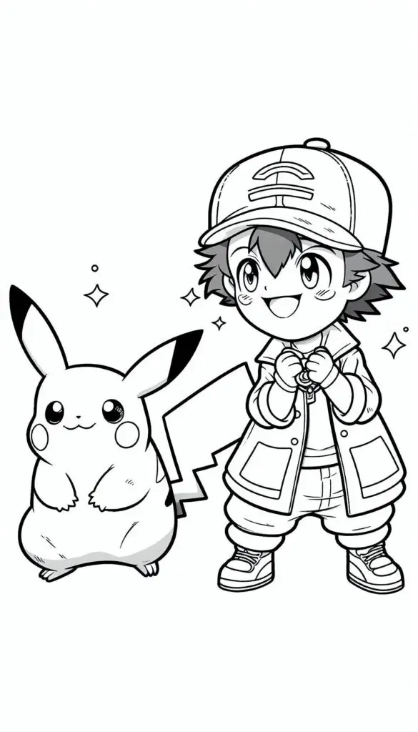 [53+] Pikachu målarbok Unik | Download Och skriv ut PDF