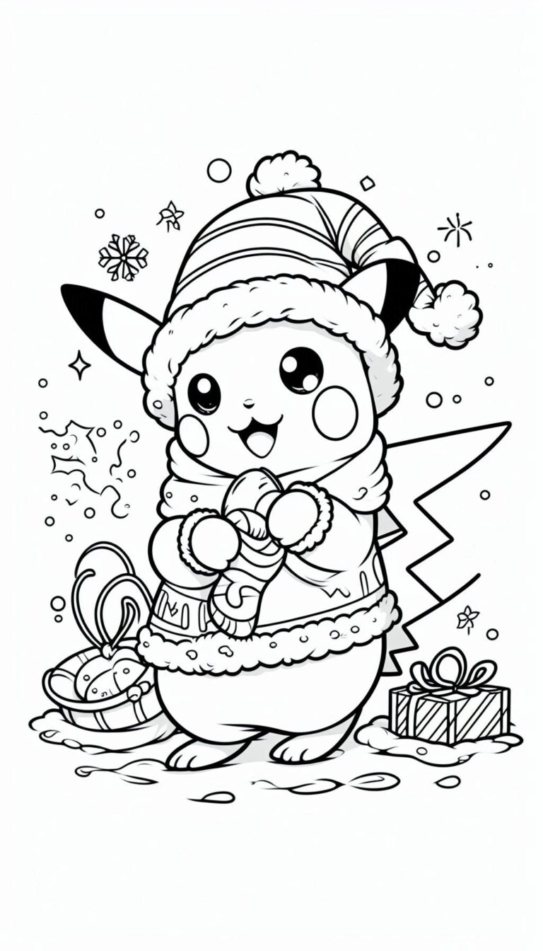 [50+] Page de coloriage Pikachu unique | Download Et imprimer le PDF
