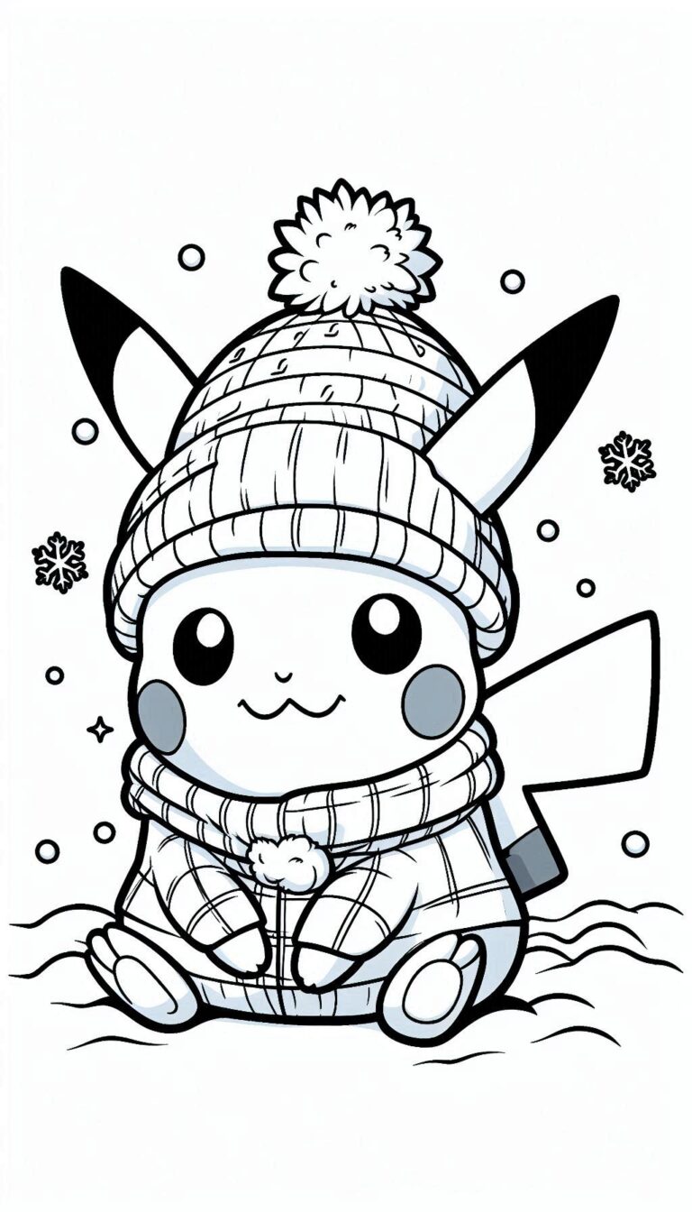 [50+] Page de coloriage Pikachu unique | Download Et imprimer le PDF