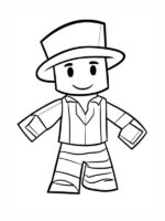 Roblox de colorat pentru copii (Desene imprimabile)