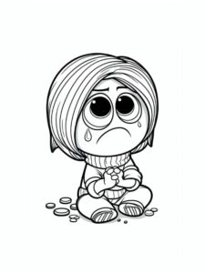 Inside Out da colorare unico e stampare PDF gratuita