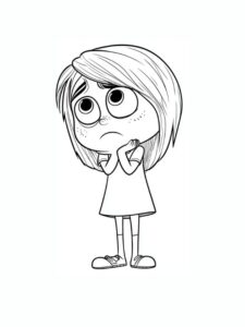 Inside Out da colorare unico e stampare PDF gratuita