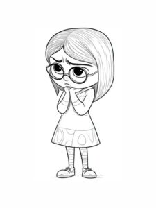 Inside Out da colorare unico e stampare PDF gratuita