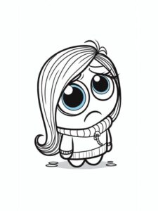 Inside Out da colorare unico e stampare PDF gratuita