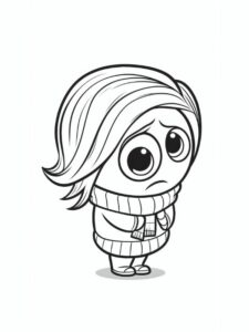 Inside Out da colorare unico e stampare PDF gratuita