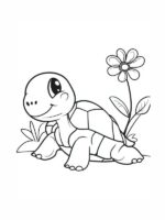 37 Broasca testoasa de colorat gratuit (Desene imprimabile)