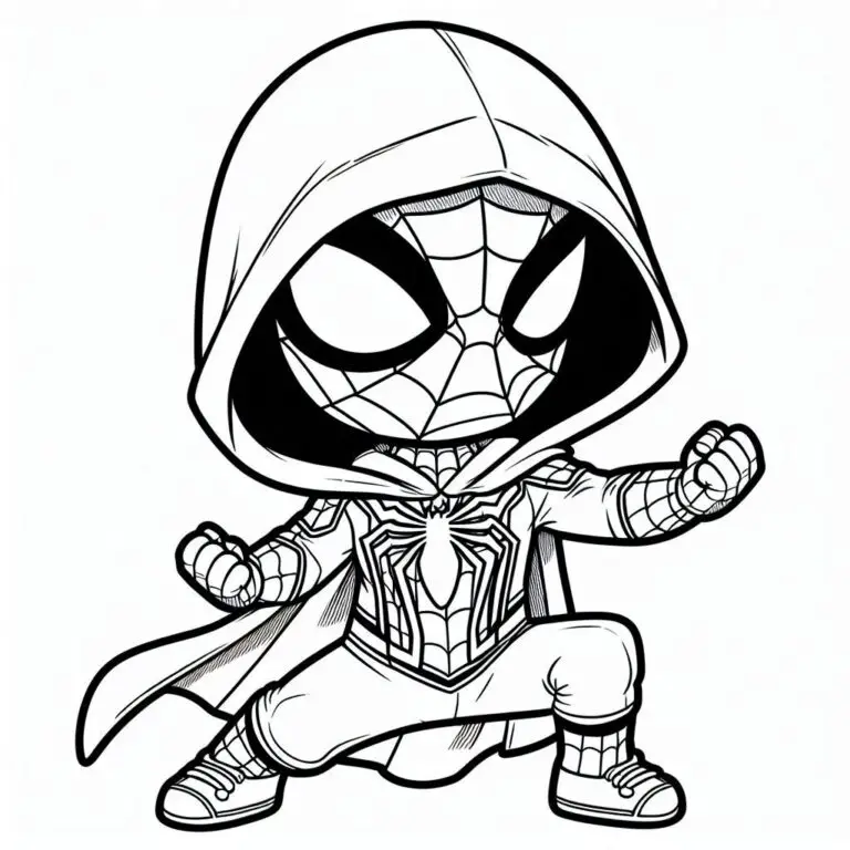 53+ Desenhos Spidey para colorir e imprimir PDF gratis