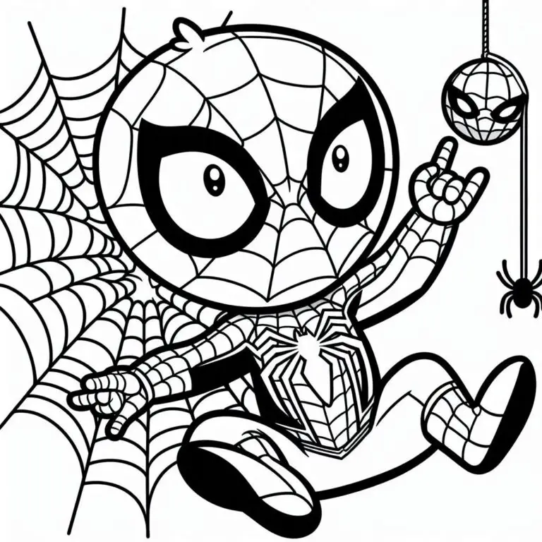 50+ Kolorowanki Spidey do druku darmowe PDF
