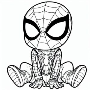 50+ Coloriage Spidey unique | Dessins à imprimer