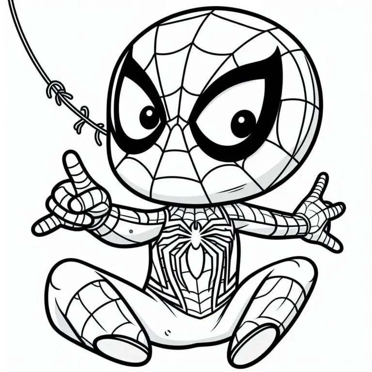50+ Desenhos Spidey para colorir e imprimir PDF gratis
